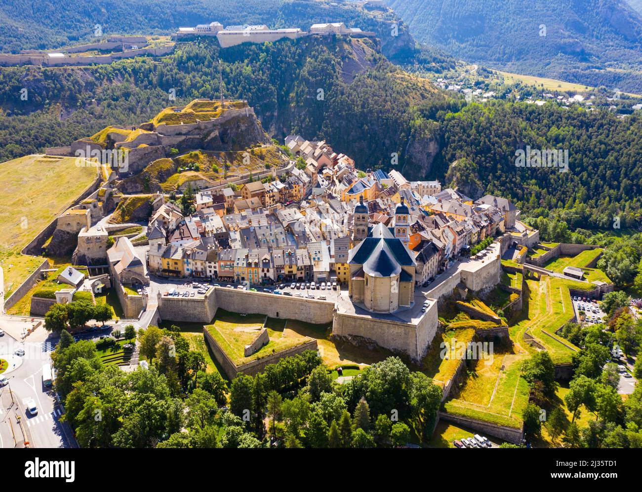 Aerial view of briancon hi-res stock photography and images - Alamy