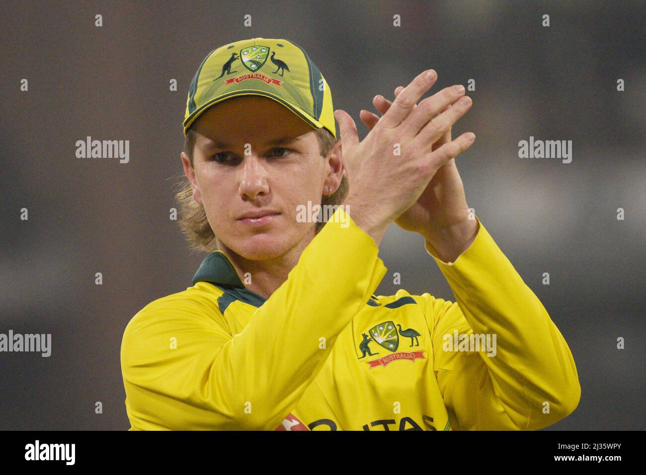 A view the Twenty20 international cricket match between Pakistan and ...