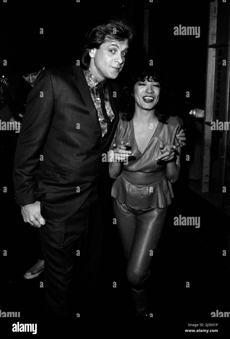 Eddie Money & Ronnie Spector American Bandstand in 1986 Credit: Ron ...