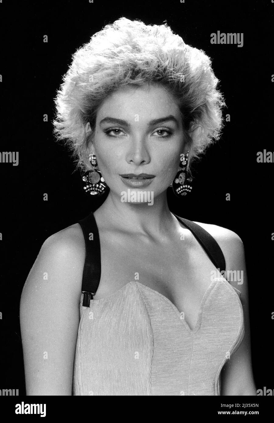 Marisela Esqueda studio portrait session in 1983 Credit: Ron Wolfson ...