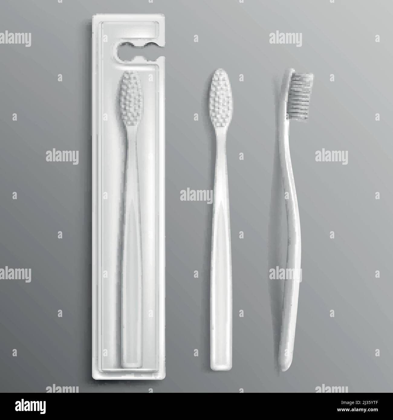 Plastic products washroom Black and White Stock Photos & Images - Alamy