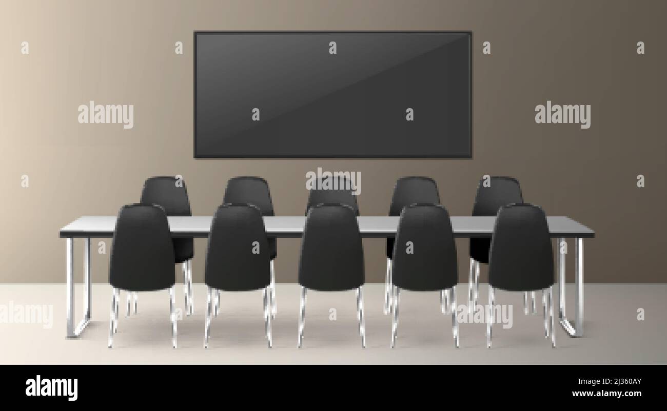 Boardroom for business meetings, conference and training in company ...