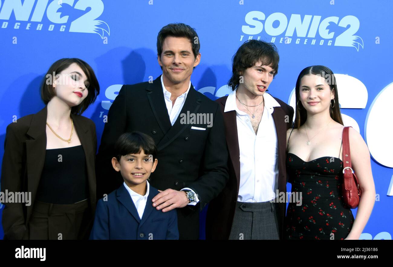Los Angeles, California, USA 5th April 2022 (L-R) Mary James Marsden ...