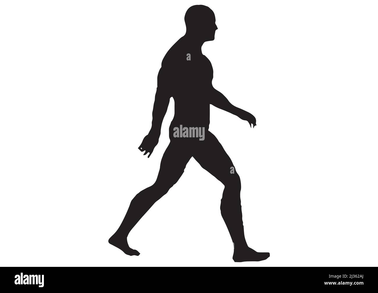Jogging shadow Stock Vector Images - Alamy