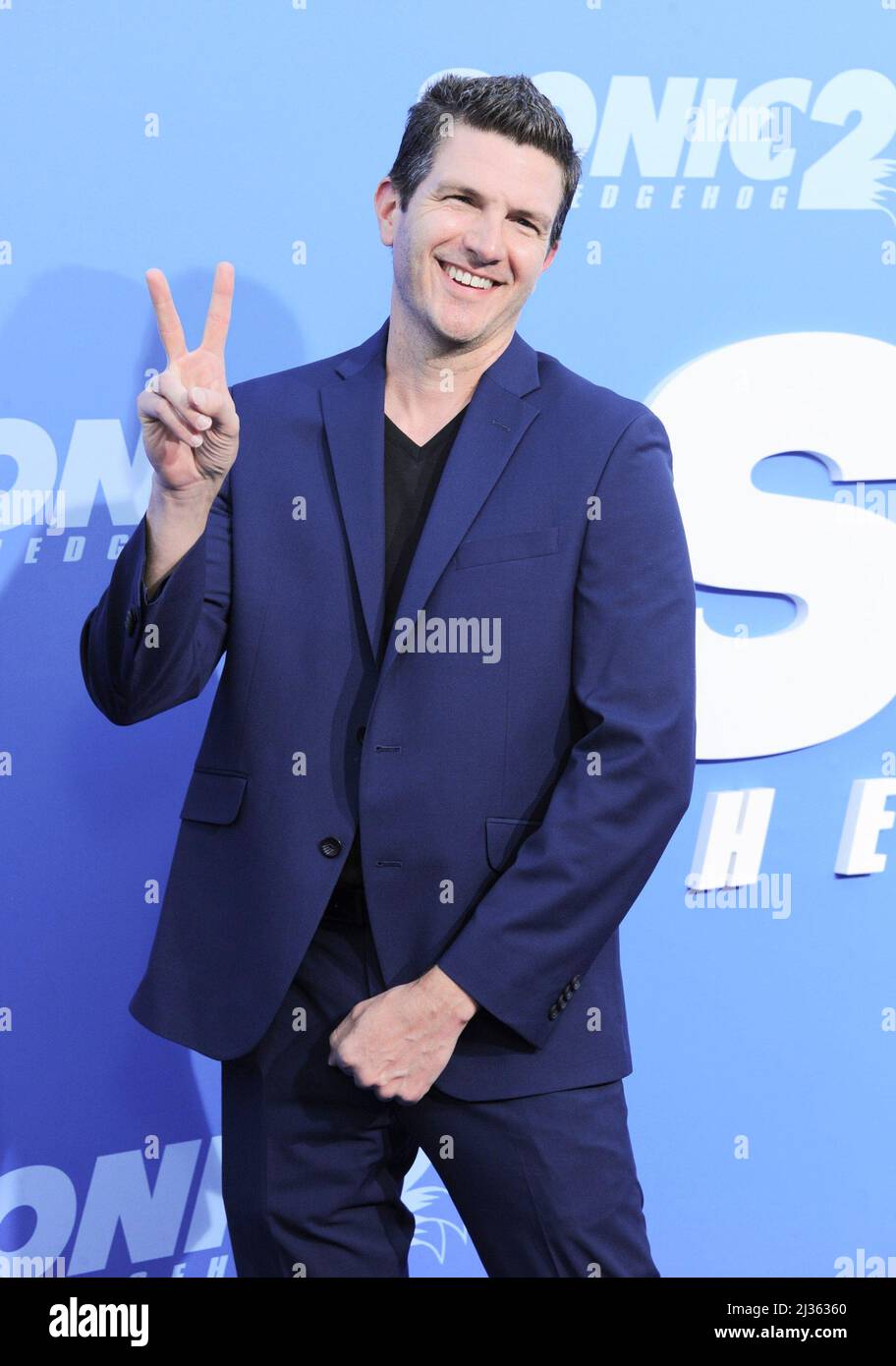 Los Angeles, CA. 5th Apr, 2022. Jeff Fowler at arrivals for SONIC THE ...