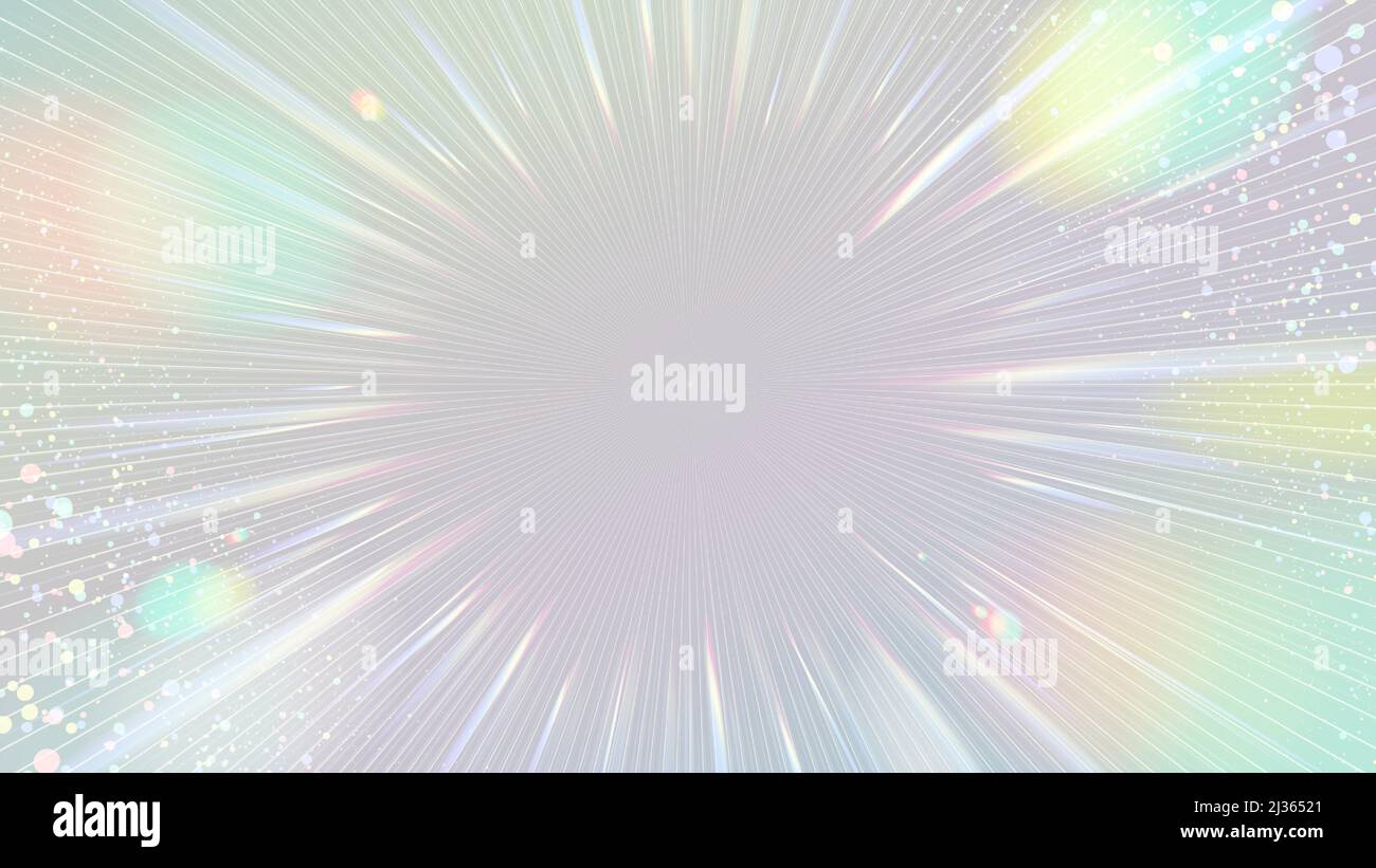 Delicate colored radiation background. Vector data that is easy to edit ...