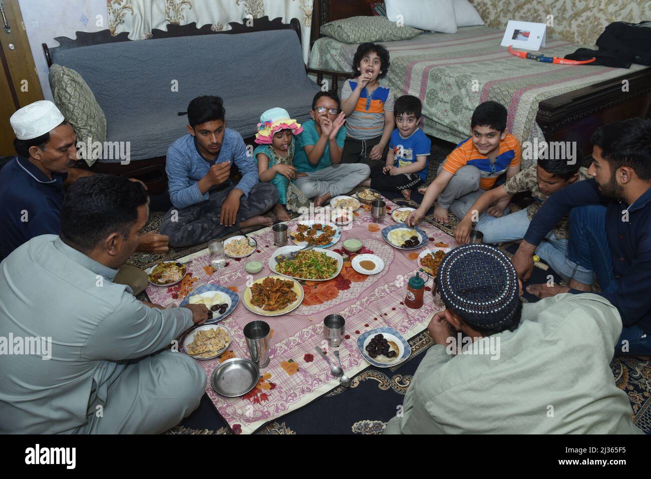Pakistani Family Dinner