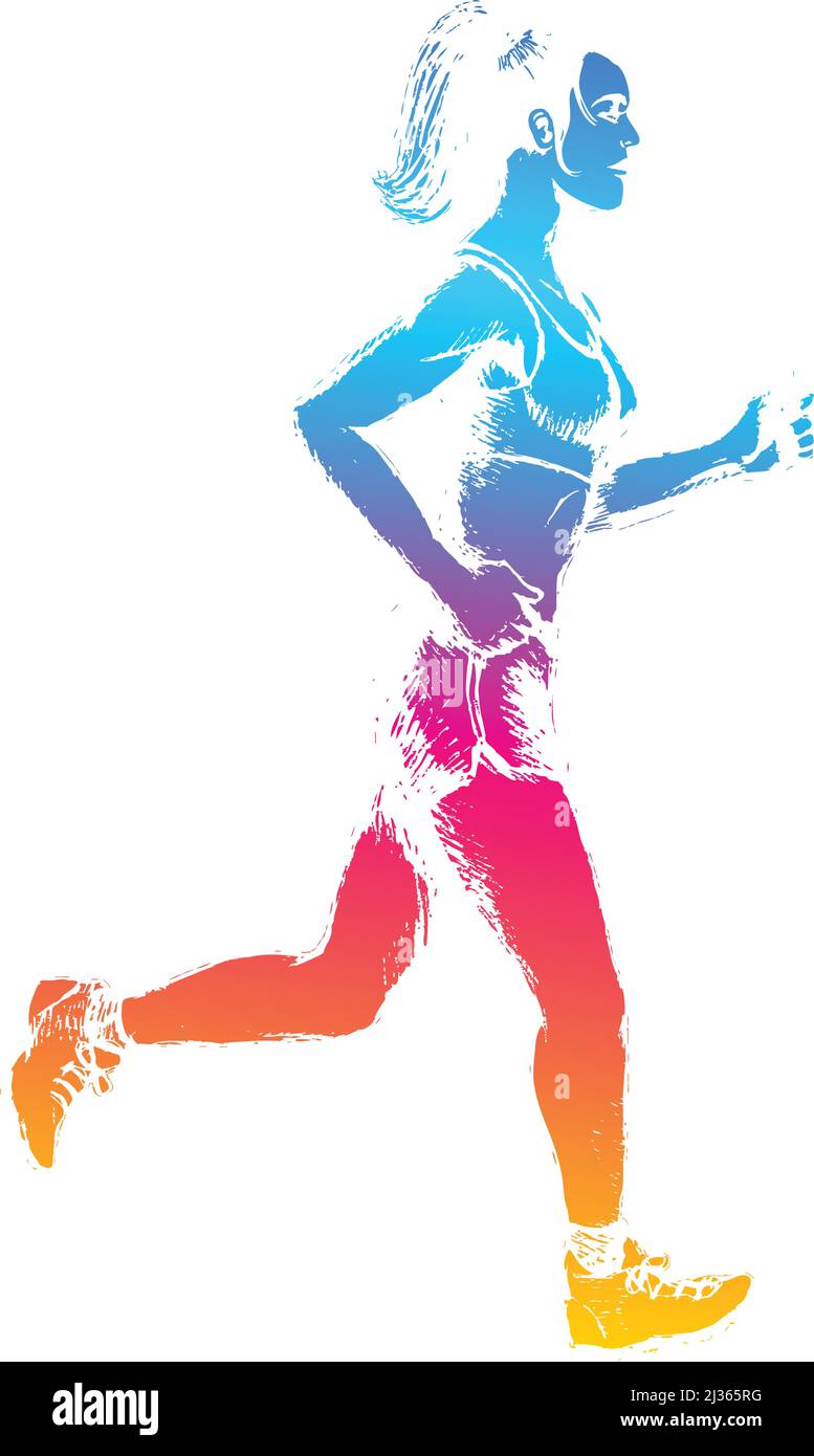 Female figure Stock Vector Images - Alamy