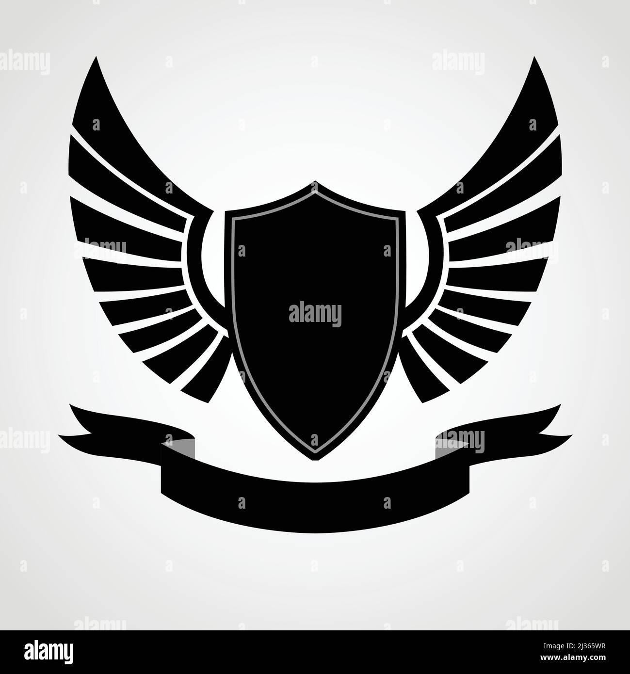 Wings emblem hi-res stock photography and images - Alamy