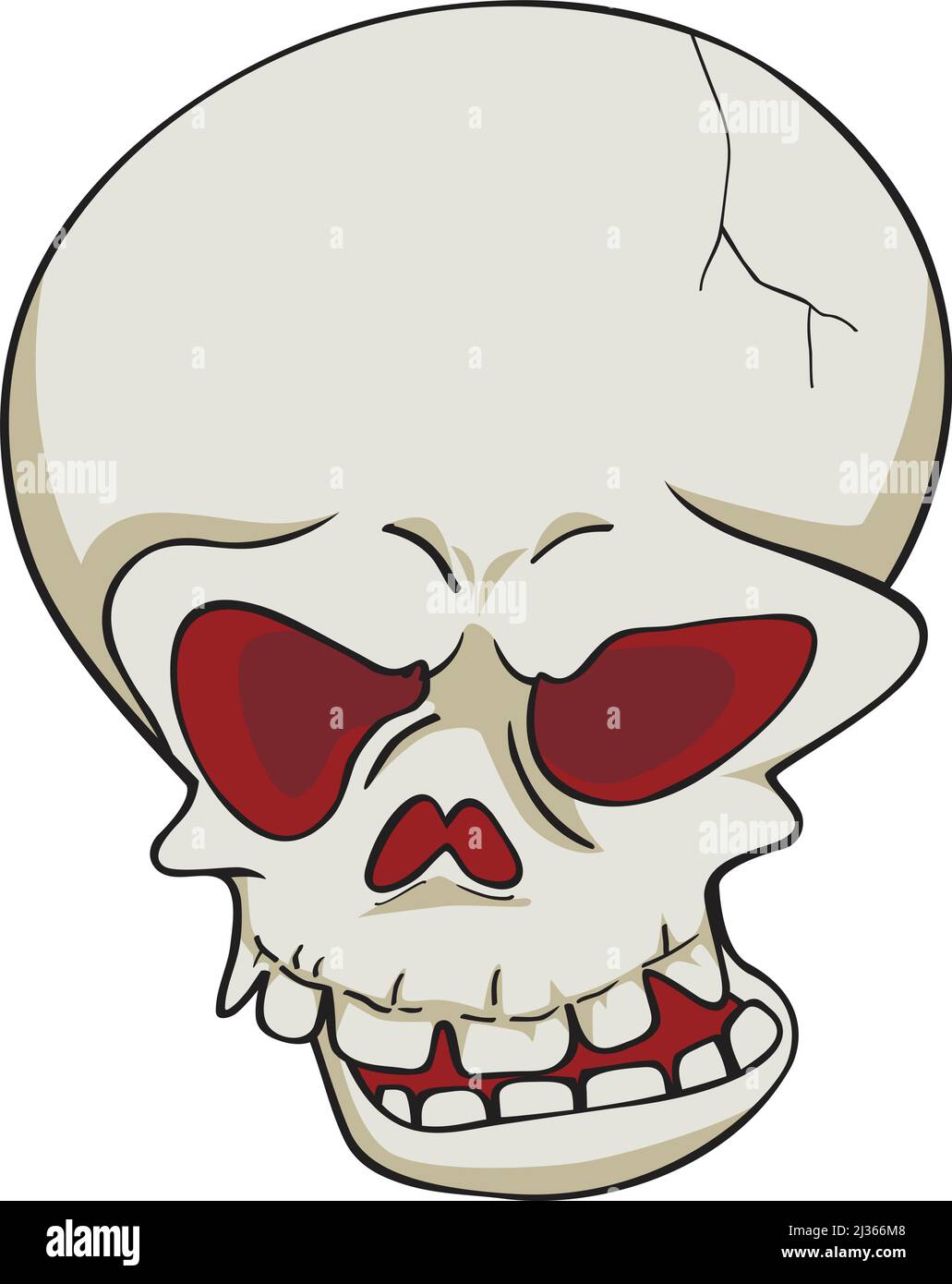 Funny skeleton cartoon hi-res stock photography and images - Alamy