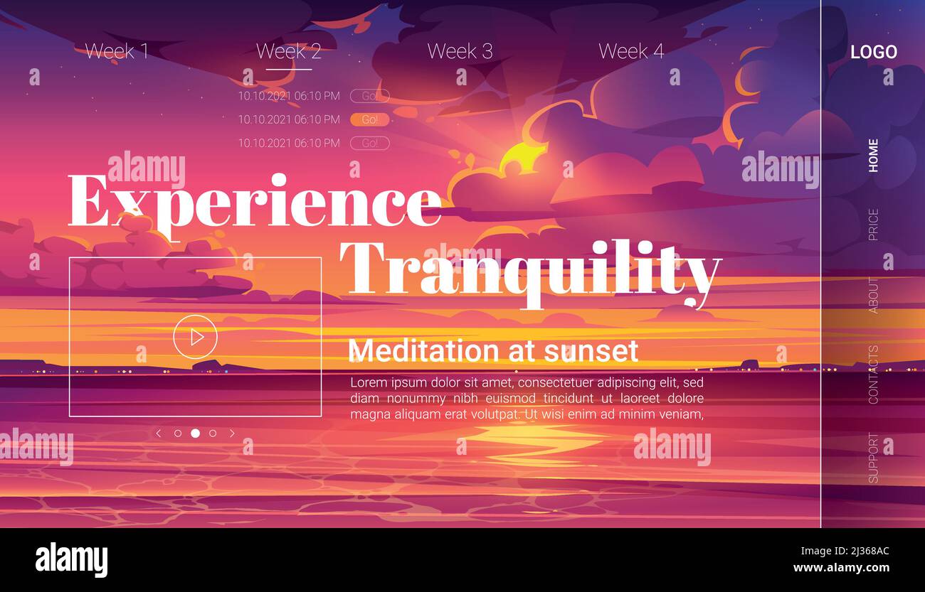 Yoga experience Stock Vector Images - Alamy