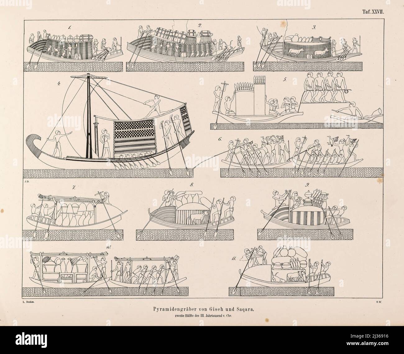 Ancient egyptian boats hi-res stock photography and images - Alamy