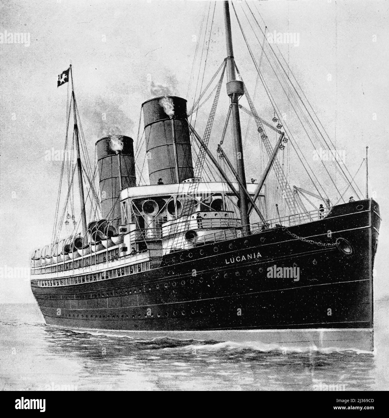With the cunard liner campania hi-res stock photography and images - Alamy
