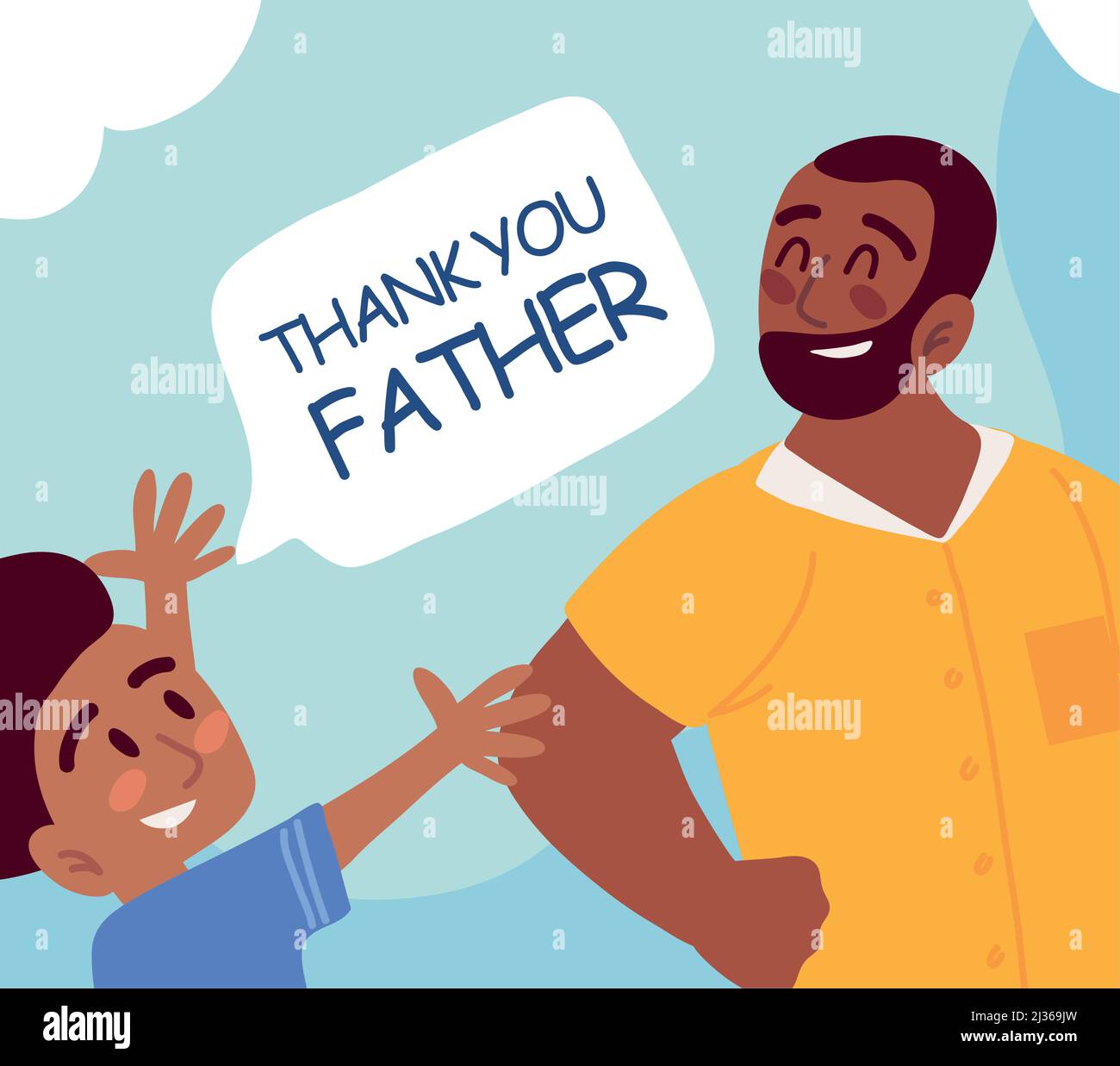 Thank you papa hi-res stock photography and images - Alamy