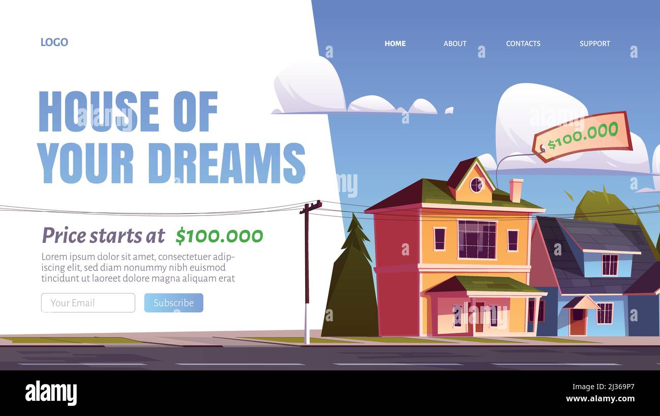 Two storey homes Stock Vector Images - Alamy