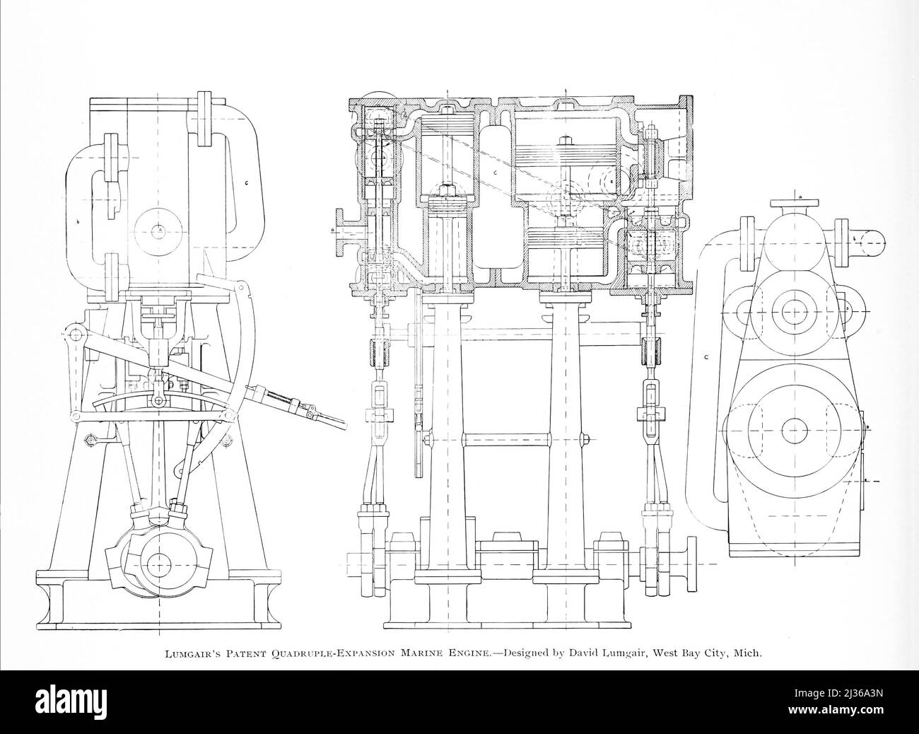 New quadruple expansion engine hi-res stock photography and images - Alamy