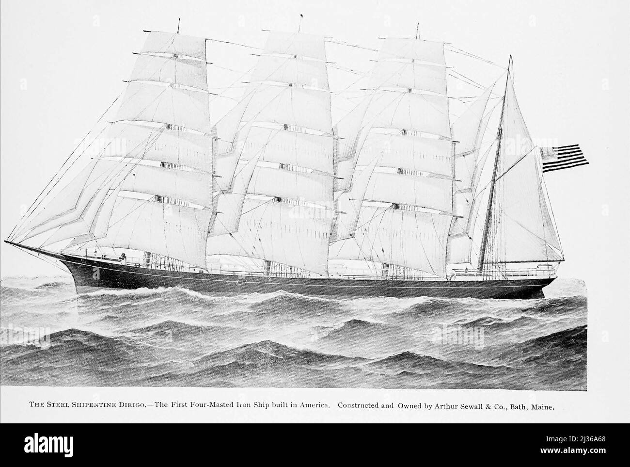 American built steel ship dirigo hi-res stock photography and images ...