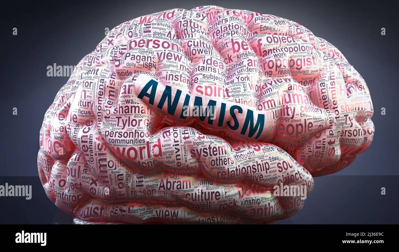 Animism in human brain hi-res stock photography and images - Alamy