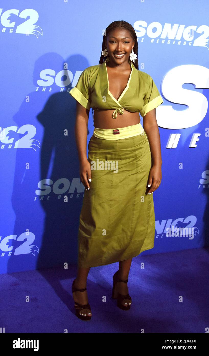 Los Angeles, California, USA 5th April 2022 Isan Elba attend Paramount ...