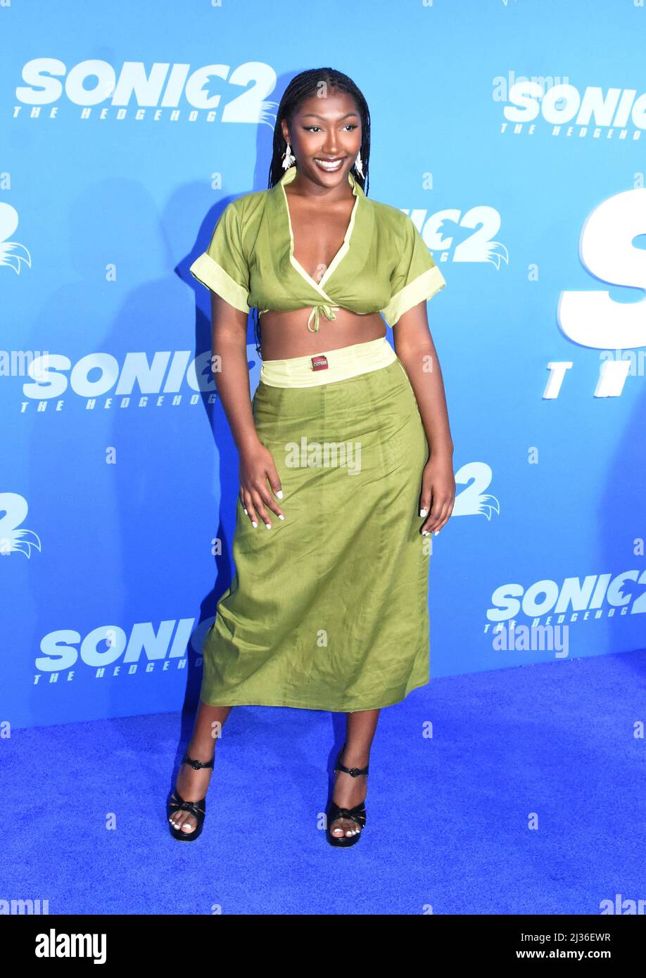 Los Angeles, California, USA 5th April 2022 Isan Elba attend Paramount ...