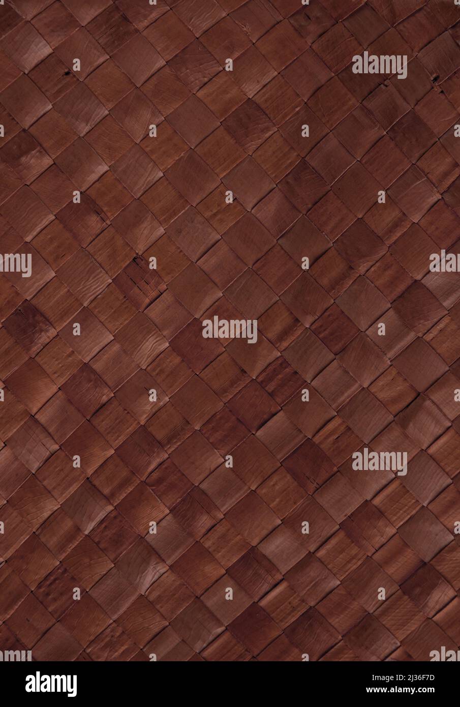 Brown braided reed texture. Closeup background Stock Photo - Alamy