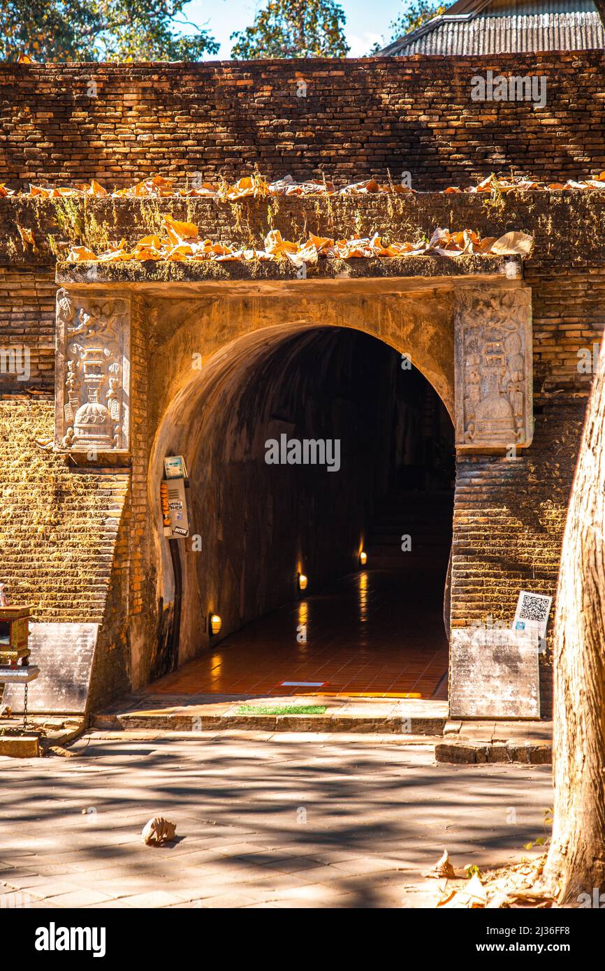 Cafe 39 near Wat Umong underground temple and tunnels in Chiang Mai ...