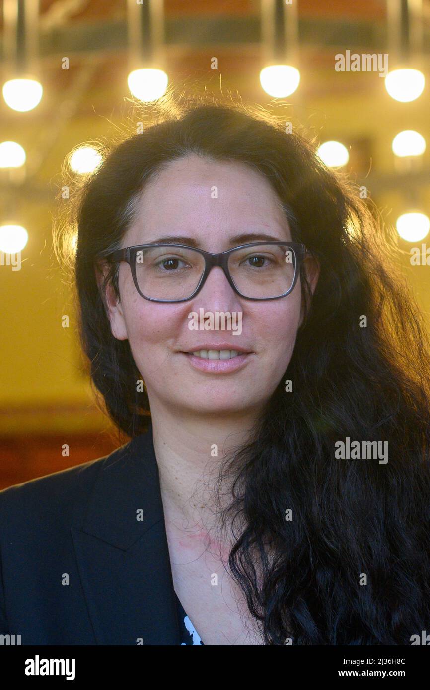 Magdeburg, Germany. 05th Apr, 2022. Monika Lischke, press spokesperson ...