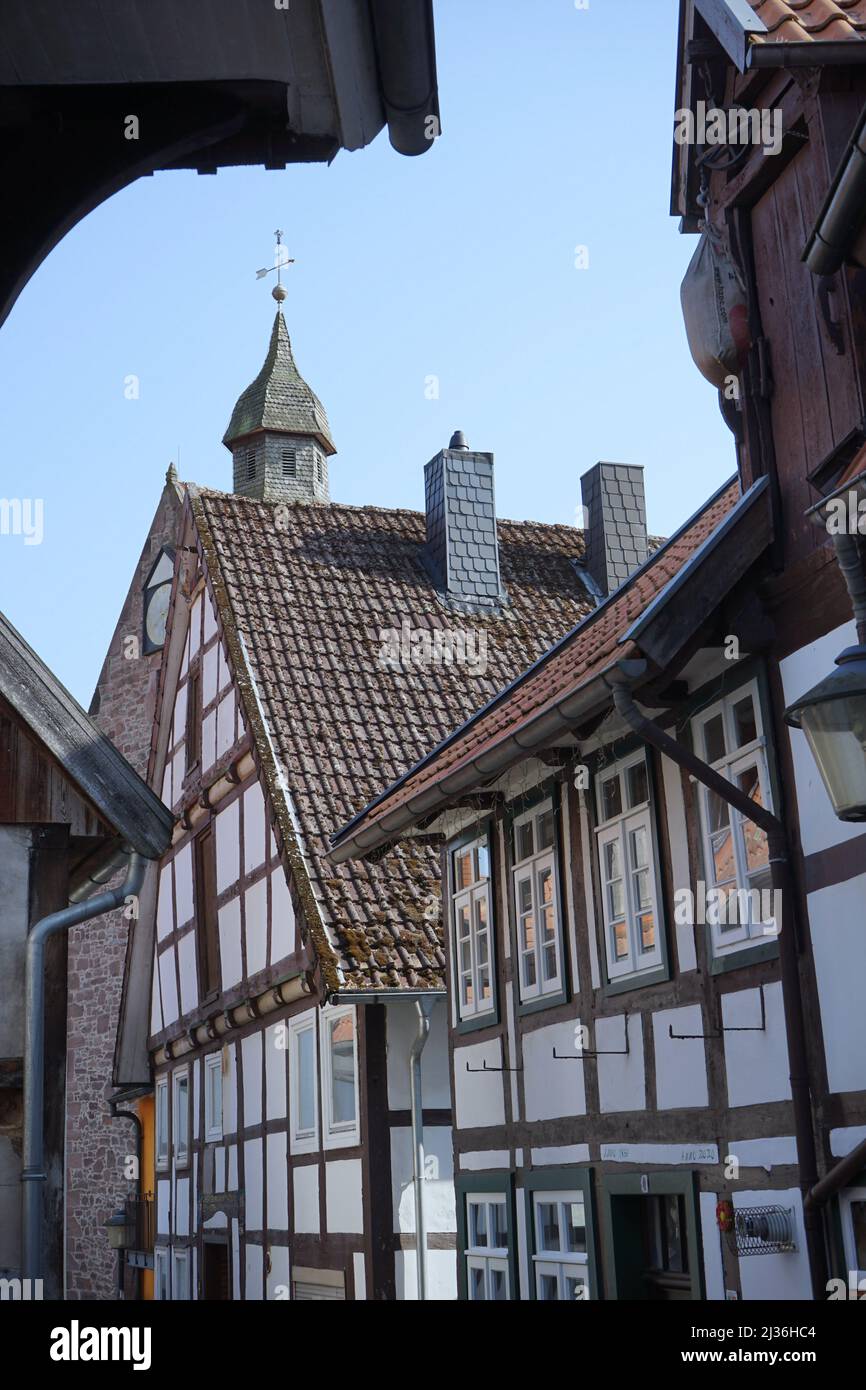 A vertical perspective shot of residential buildings with triangle ...