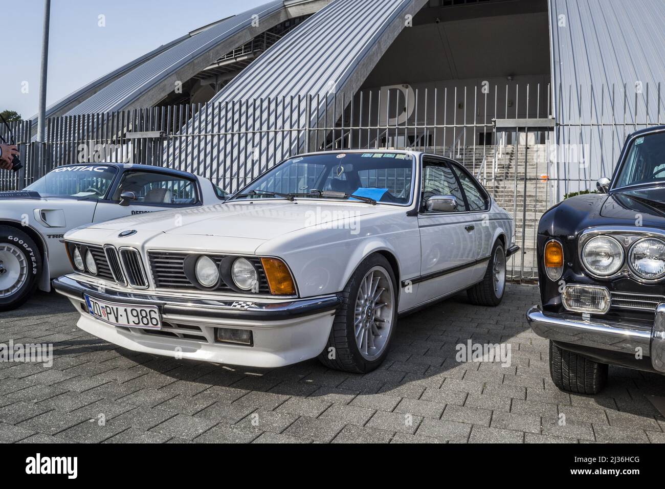 A vintage oldtimer BMW CS on classic car exhibition Stock Photo - Alamy