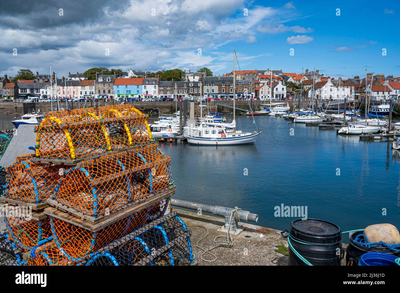 Anstruther East Neuk Fife Scotland photographs by Alan Peebles Stock ...