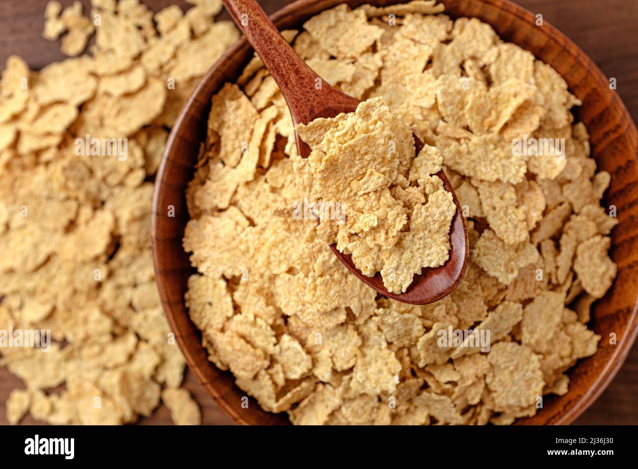 Sweet and savory brown rice cereal made from brown rice Stock Photo - Alamy
