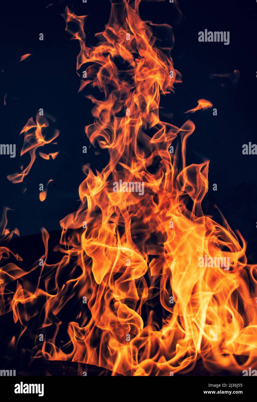 Vertical closeup fire sparks hi-res stock photography and images - Alamy