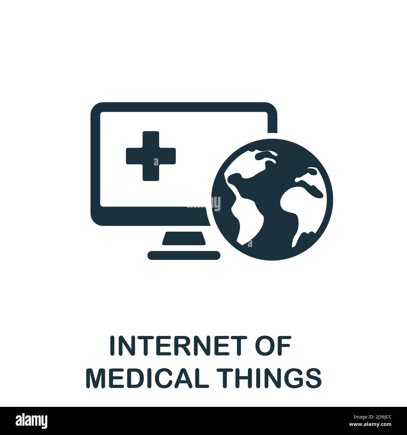 Internet Of Medical Things icon. Simple element from healthcare ...