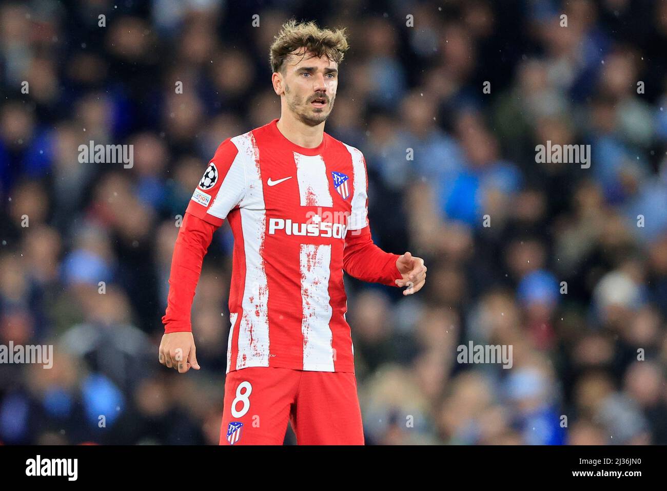 Antoine Griezmann #8 of Athletico Madrid Stock Photo - Alamy
