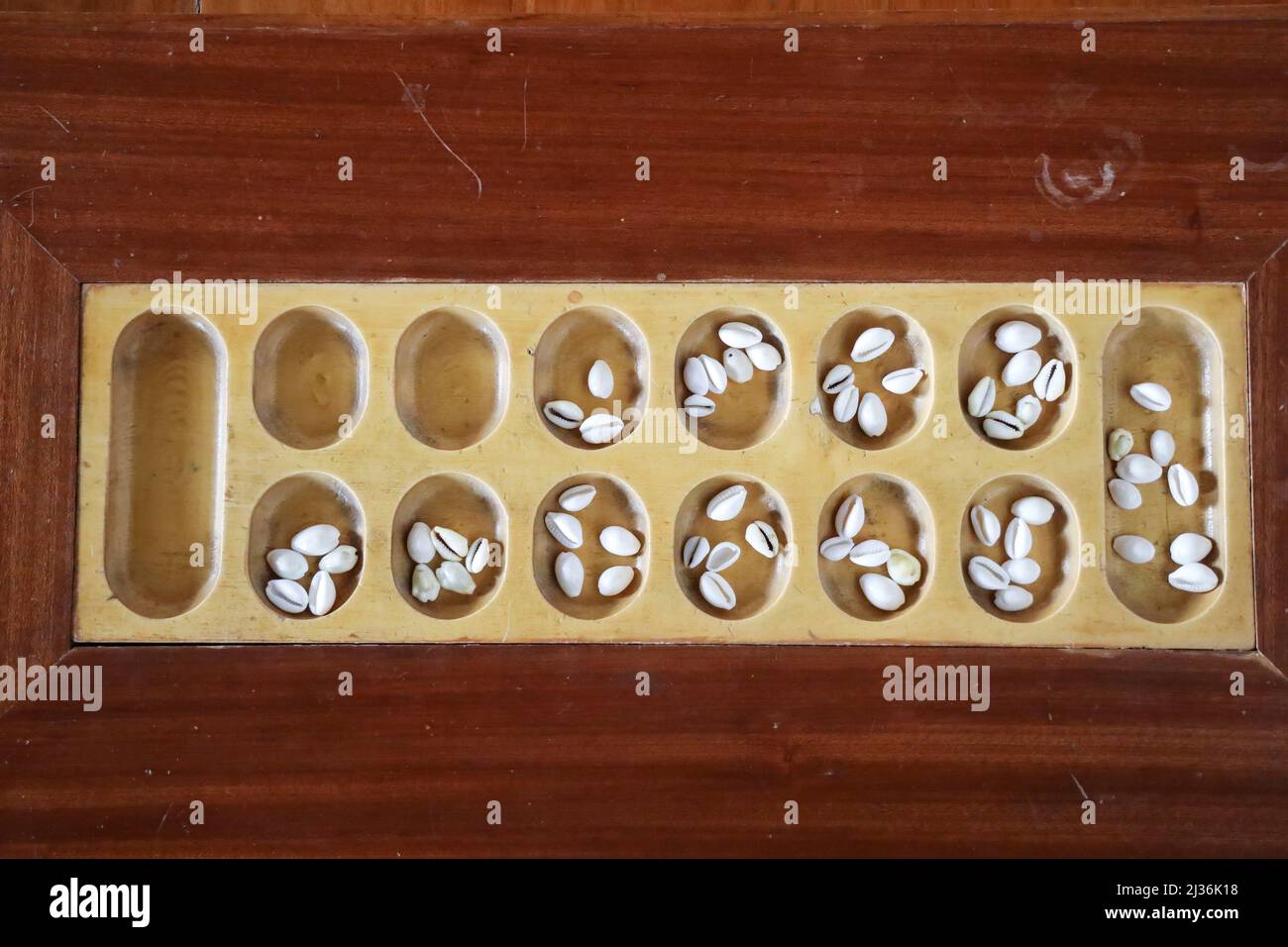 Pallanguzhi,Pallankuli game in the Chidambara Vilas luxury heritage ...