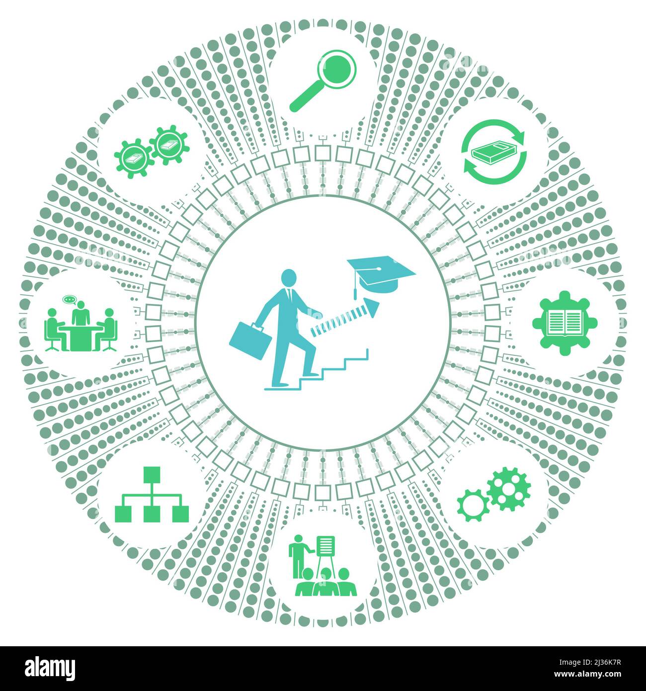 Continuing professional education Cut Out Stock Images & Pictures - Alamy