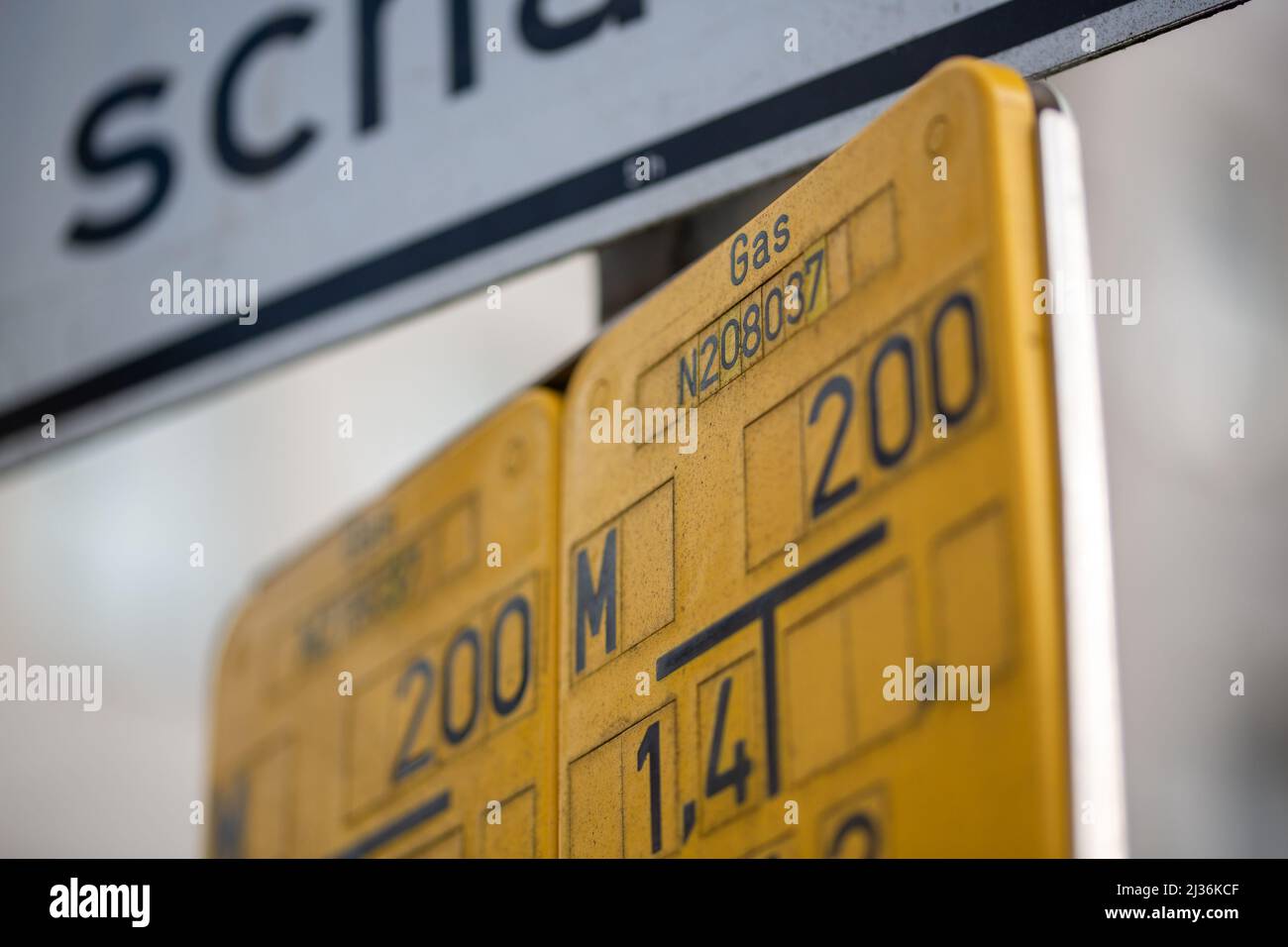 Gas mains connection line hi-res stock photography and images - Alamy