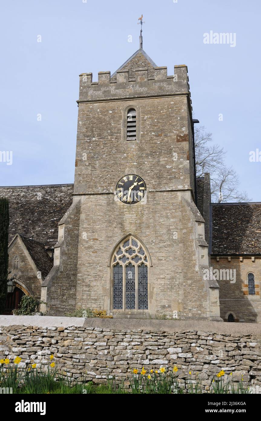 St Peter's Church, Stoke Lyne, Oxfordshire Stock Photo - Alamy