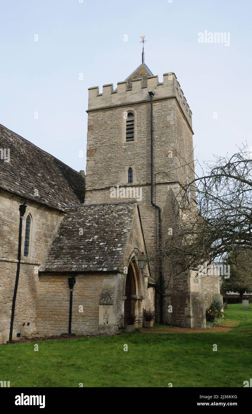 St Peter's Church, Stoke Lyne, Oxfordshire Stock Photo - Alamy