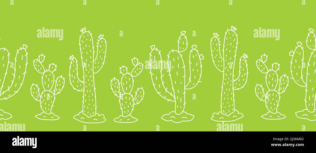 Native plants border Stock Vector Images - Alamy