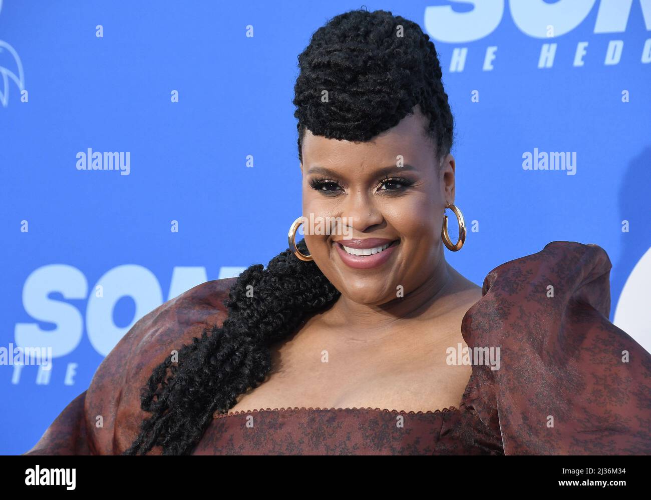 Natasha Rothwell arrives at the SONIC THE HEDGEHOG 2 Los Angeles ...