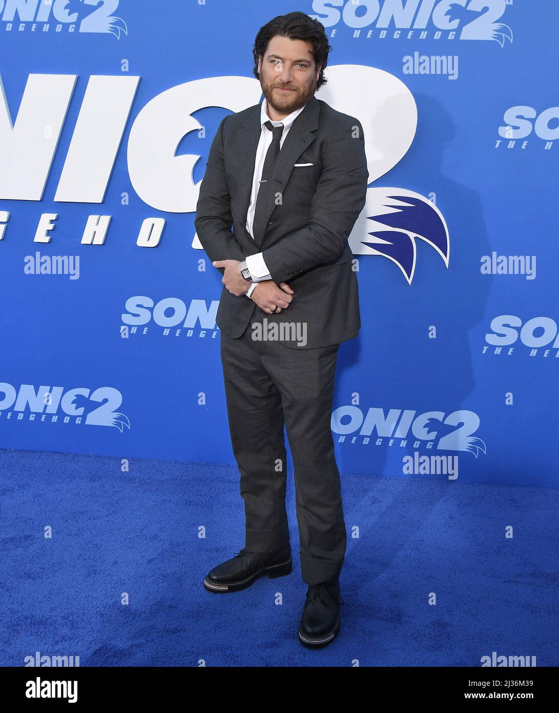 Adam Pally arrives at the SONIC THE HEDGEHOG 2 Los Angeles Premiere ...