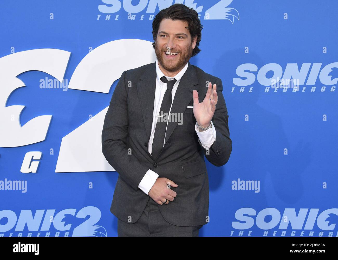 Adam Pally arrives at the SONIC THE HEDGEHOG 2 Los Angeles Premiere ...