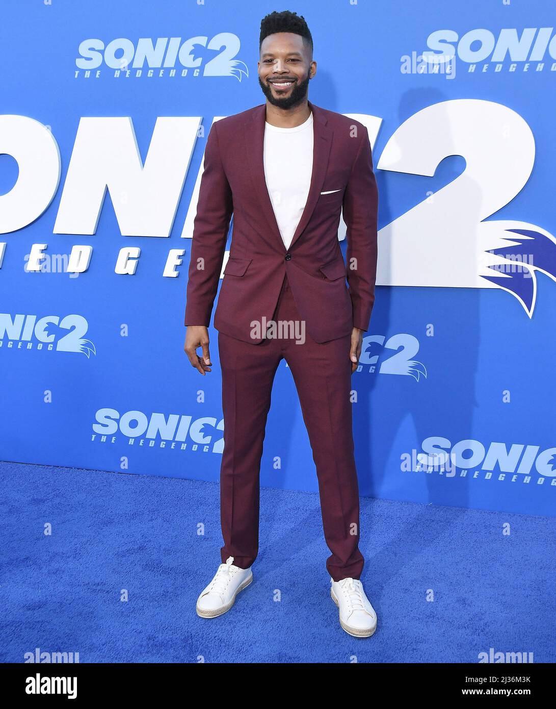 Kerry Rhodes arrives at the SONIC THE HEDGEHOG 2 Los Angeles Premiere ...