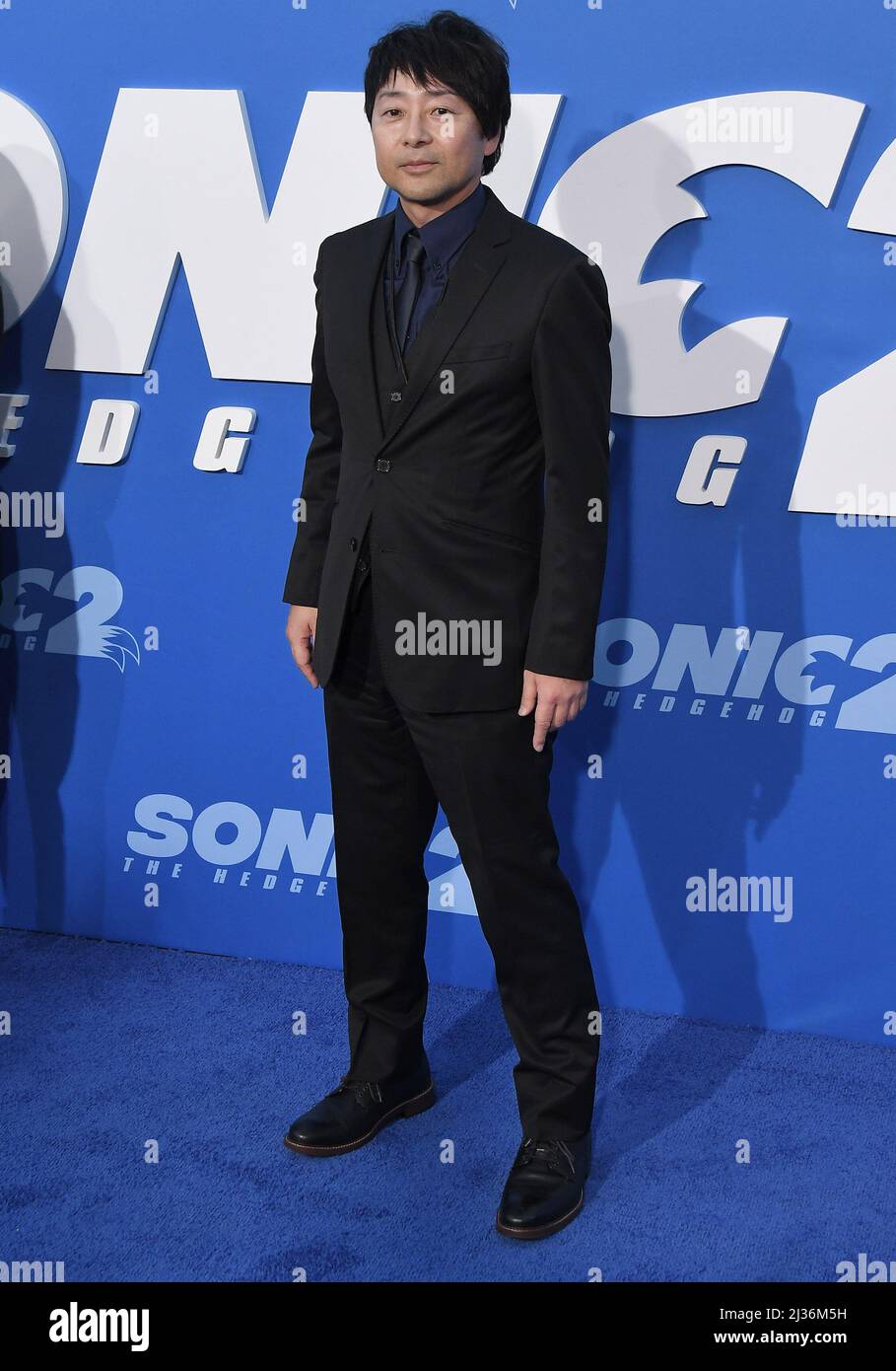 Toru Nakahara arrives at the SONIC THE HEDGEHOG 2 Los Angeles Premiere ...