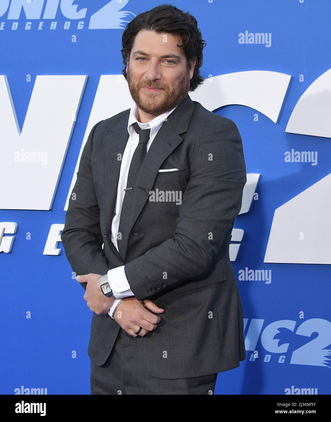 Adam Pally arrives at the SONIC THE HEDGEHOG 2 Los Angeles Premiere ...