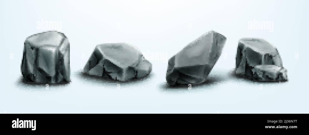 Mountain rocks, stones or boulders natural elements for design ...