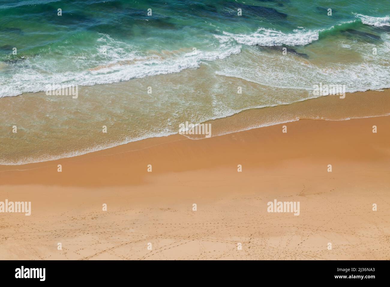 Beautiful empty beach in Alentejo, Portugal Stock Photo - Alamy