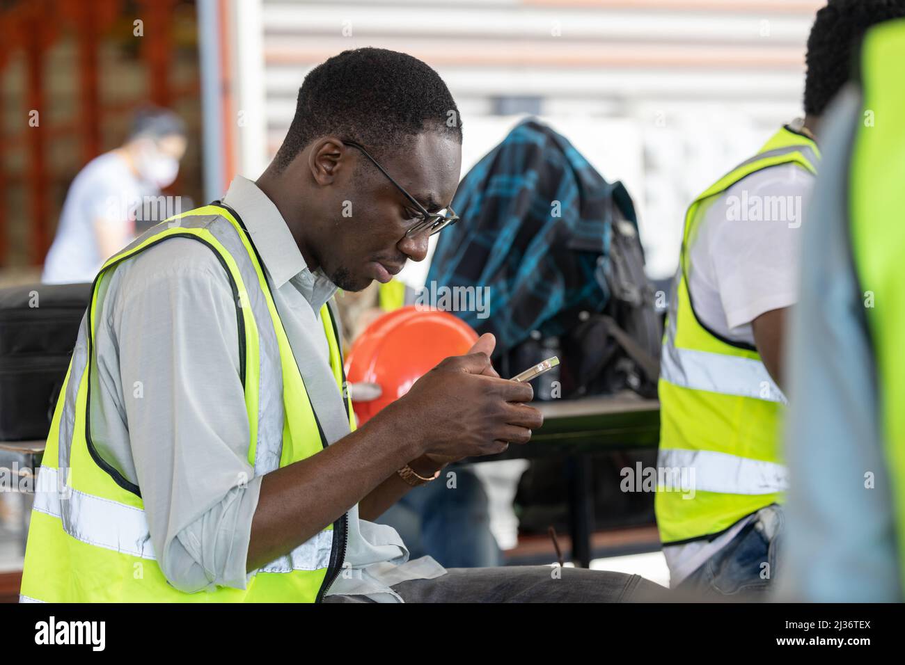 Employee brake area hi-res stock photography and images - Alamy
