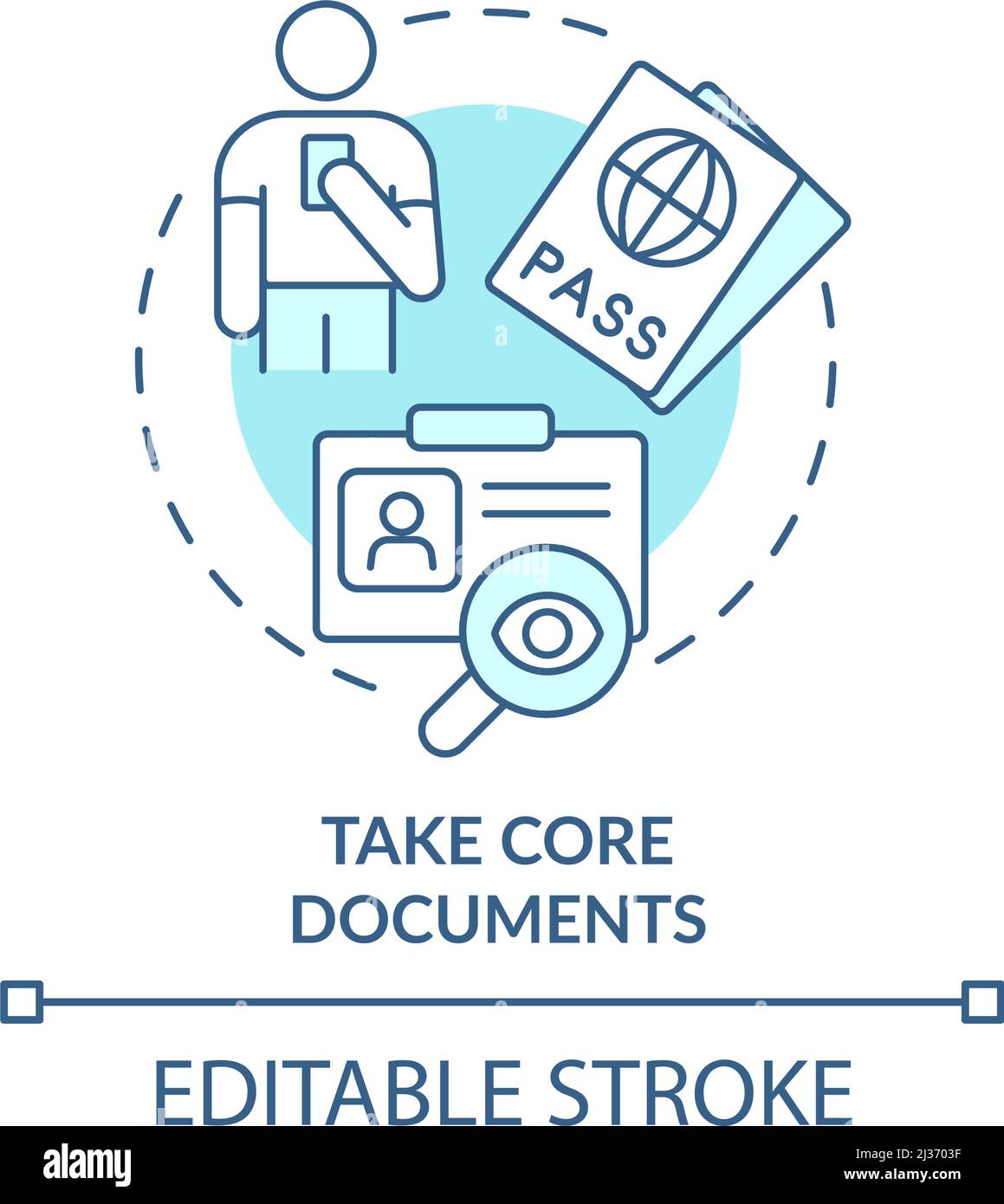Refugee id Stock Vector Images - Alamy